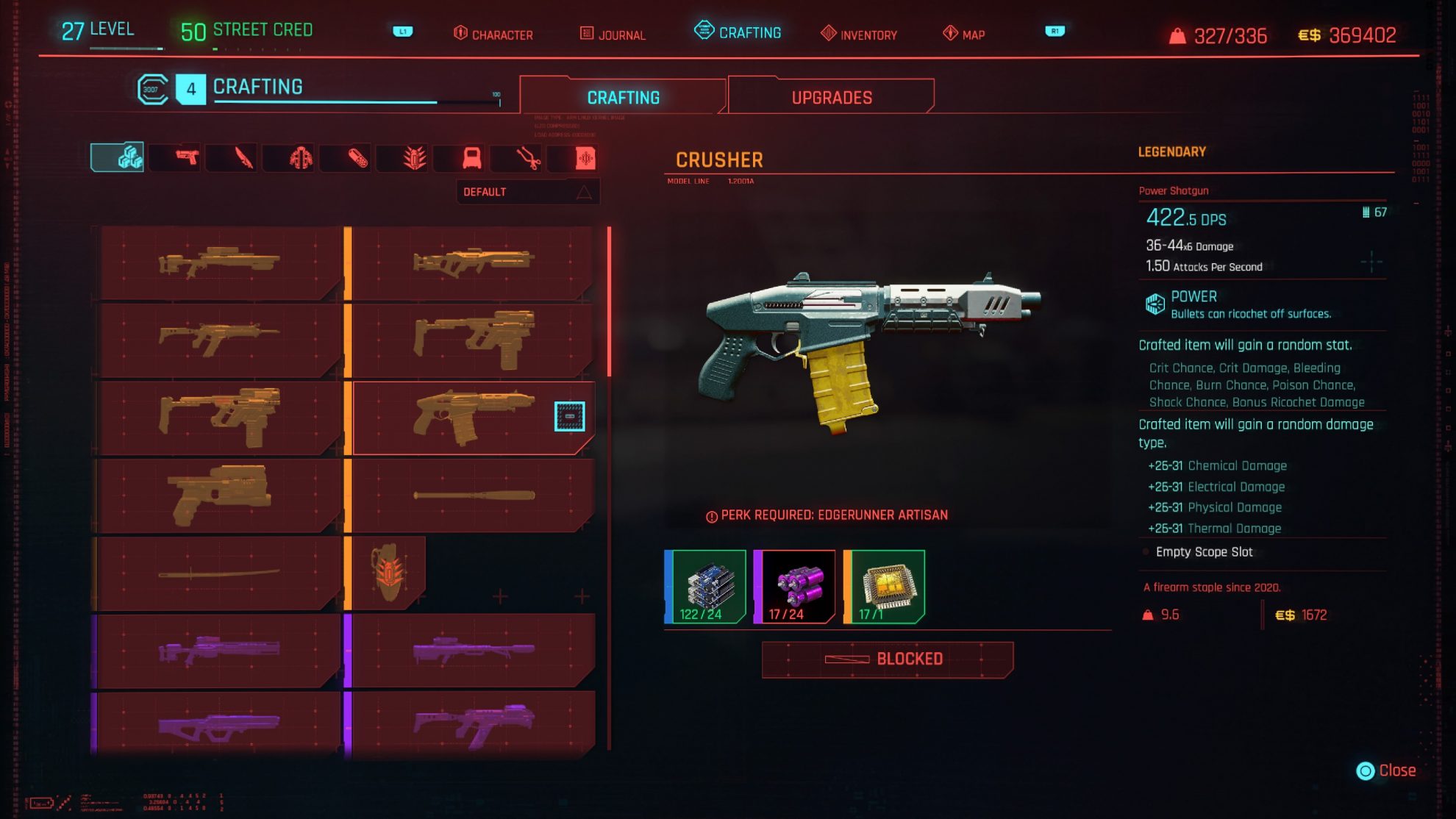 Cyberpunk 2077: Crafting Spec Locations - GGEZ