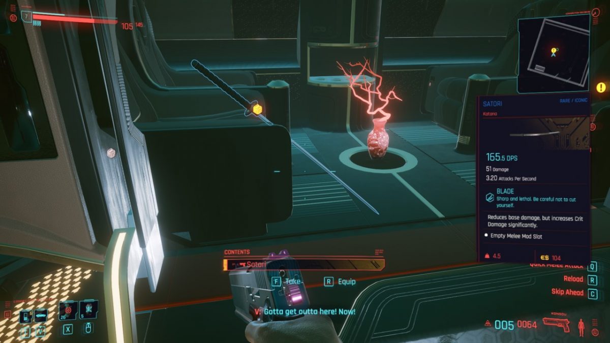 Cyberpunk 2077: All Consequences and Iconic Weapons in Act 1 - GGEZ